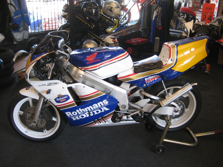 1992 Honda NSR250 Sporting new Rothmans SP Bodywork for sale- Rare SportBikesForSale