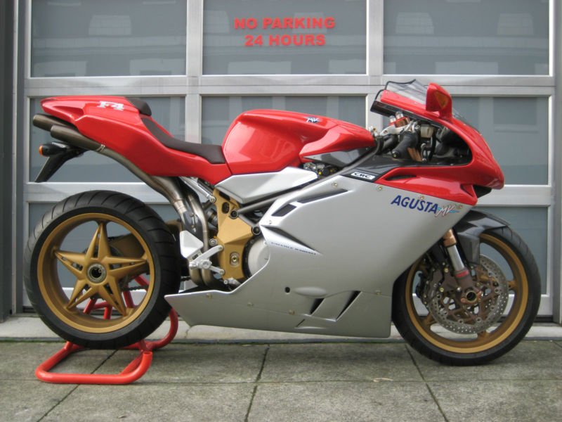 Going for the Gold: 2000 MV Agusta F4 750 Serie Oro - Rare SportBikesForSale