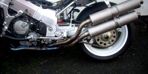 Must Have HRC Kit: Honda RC45 HRC Titanium Exhaust System - Rare ...
