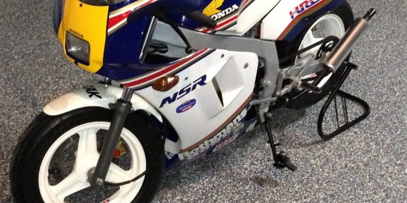Damn It, Who Shrunk The NSR? 1987 Honda NSR50 - Rare SportBikesForSale