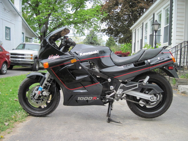 Black 1986 Kawasaki ZX1000R Ninja - Rare SportBikesForSale