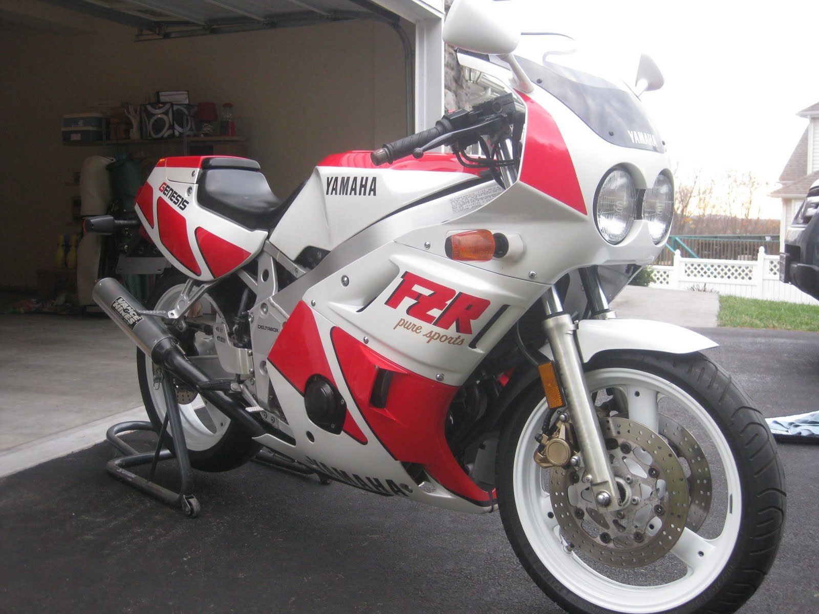 Our Continuing Love Affair: 1989 Yamaha FZR400 in Virginia - Rare ...