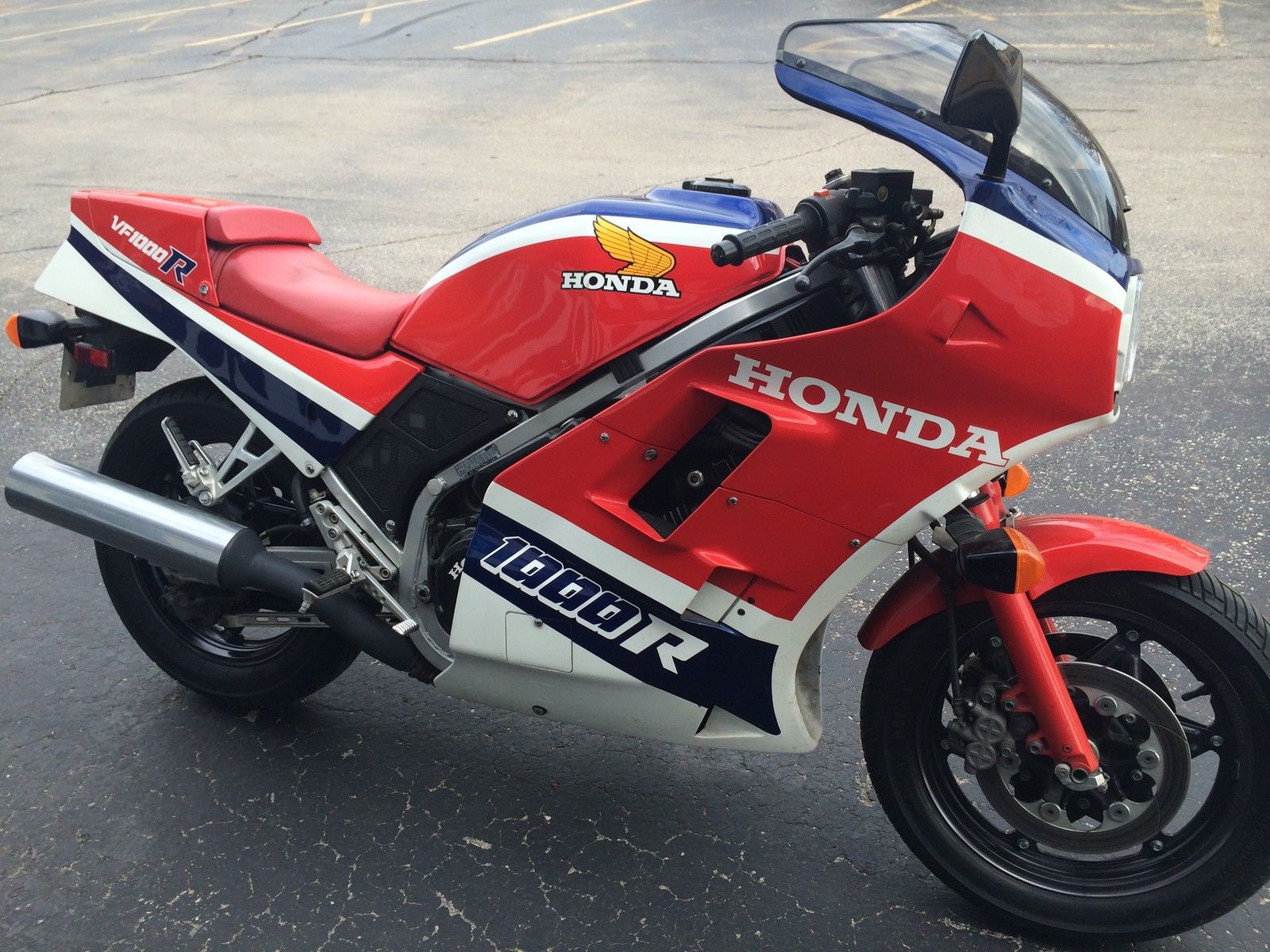 1985 Honda VF1000R R Side - Rare SportBikesForSale
