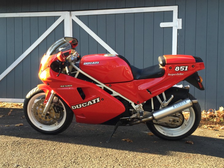 Tipping Point: 1991 Ducati 851 Strada - Rare SportBikes For Sale