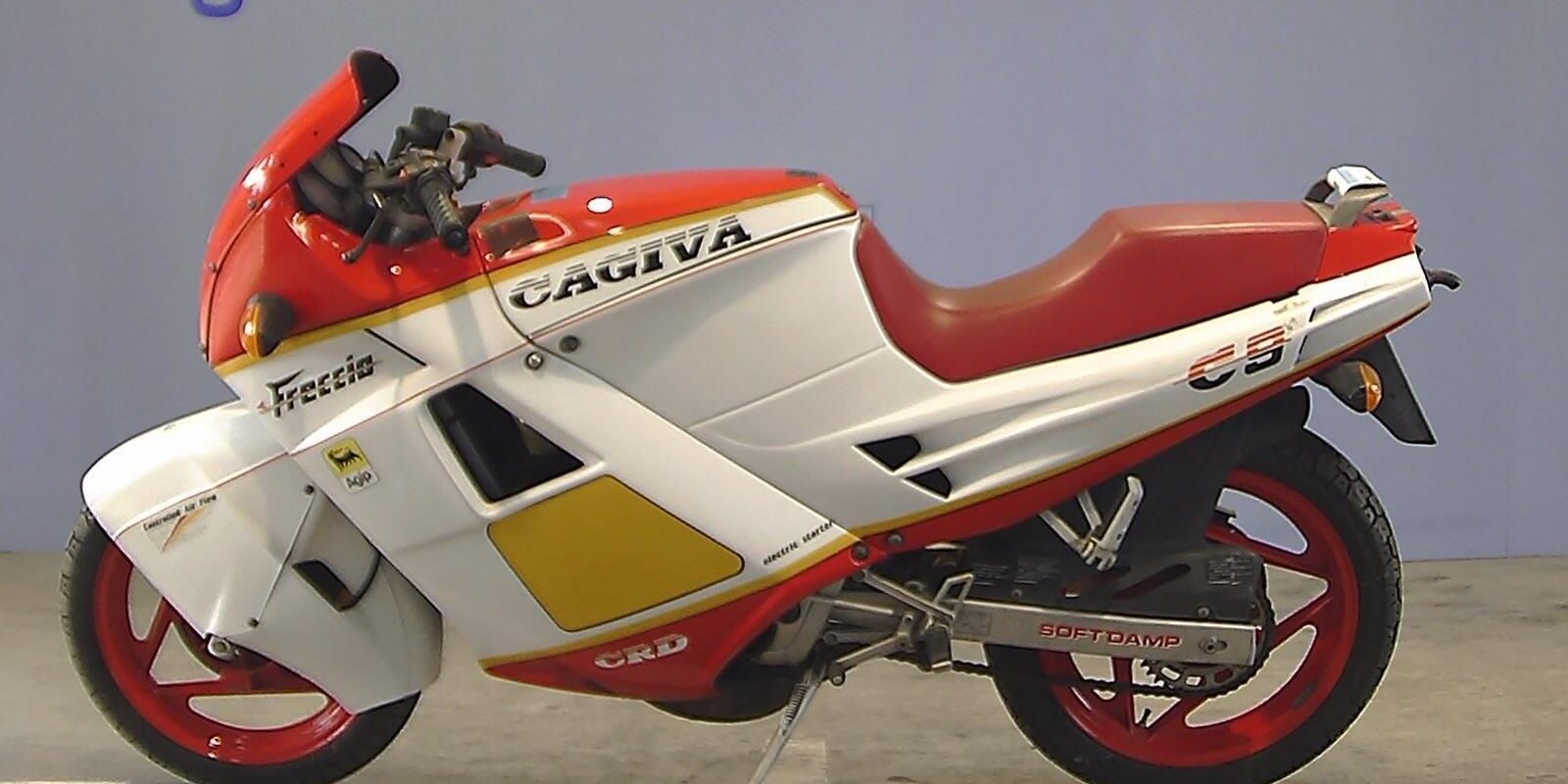 Mini Strada: 1987 Cagiva Freccia 125 on its way to UK - Rare ...
