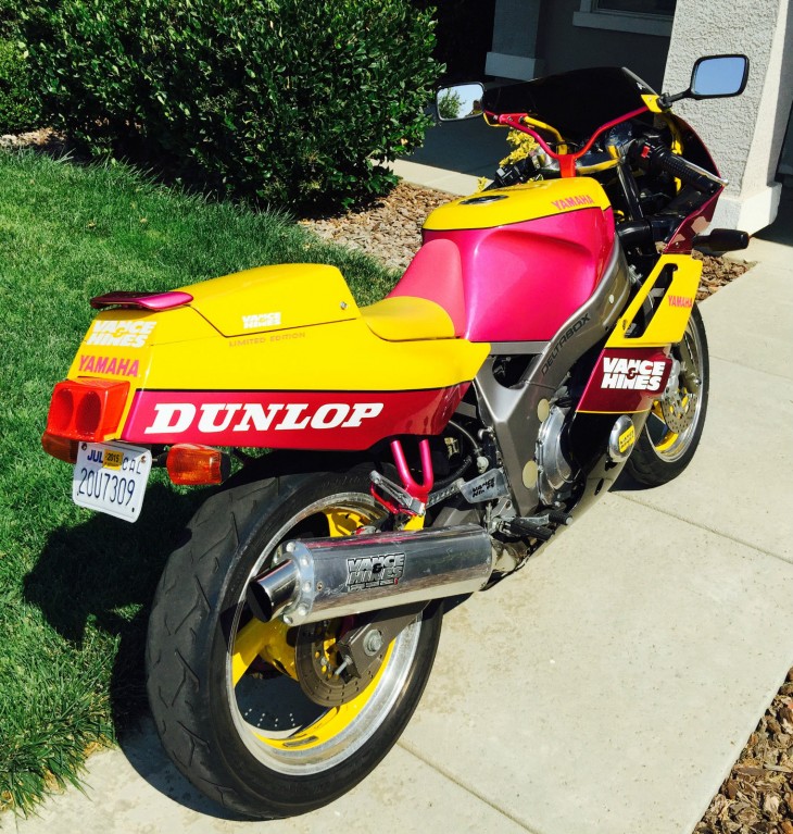 Cover Your Eyes ! - 1992 Yamaha FZR600 Vance & Hines Edition - Rare ...
