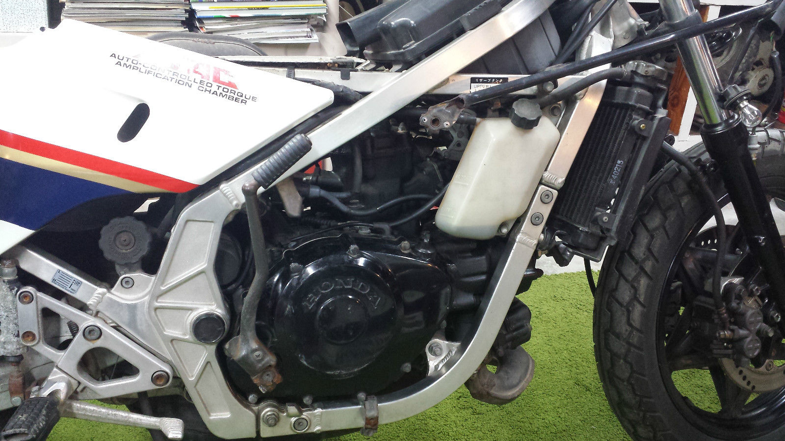 20151015 1984 honda ns250r right engine no fairing - Rare SportBikesForSale