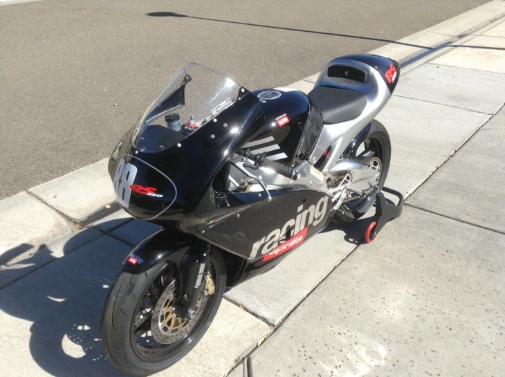 Thy Cup Runneth Over: 2000 Aprilia RS250 Cup for Sale - Rare ...