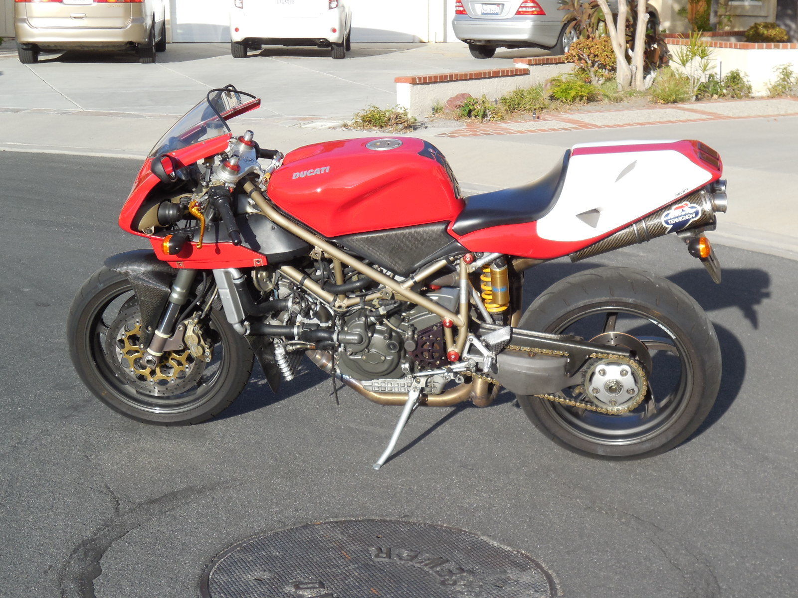 20160118 1999 ducati 996 sps left unfaired - Rare SportBikesForSale