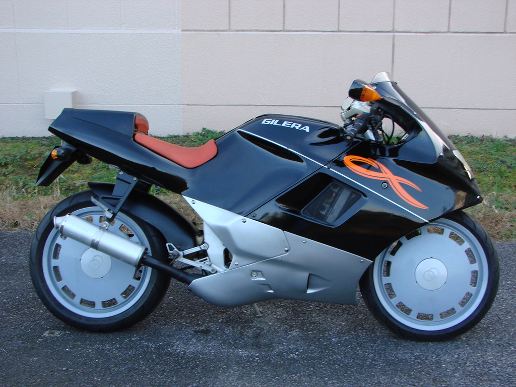 1991 Gilera CX125 R Side - Rare SportBikesForSale
