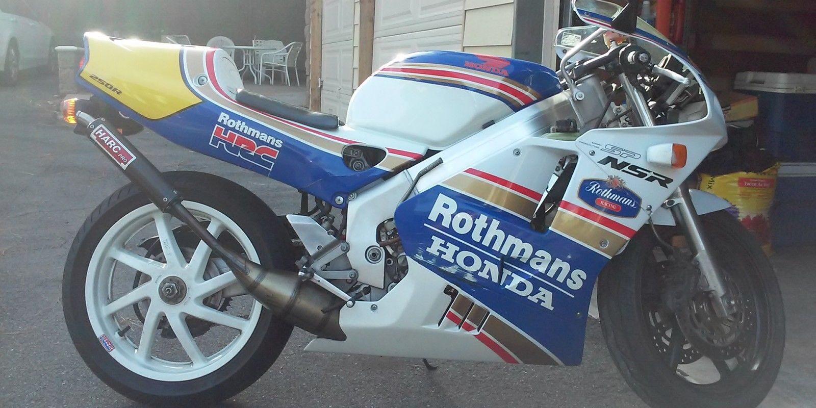 Rothmans Race Rep: 1994 Honda NSR250R SP for Sale - Rare SportBikesForSale