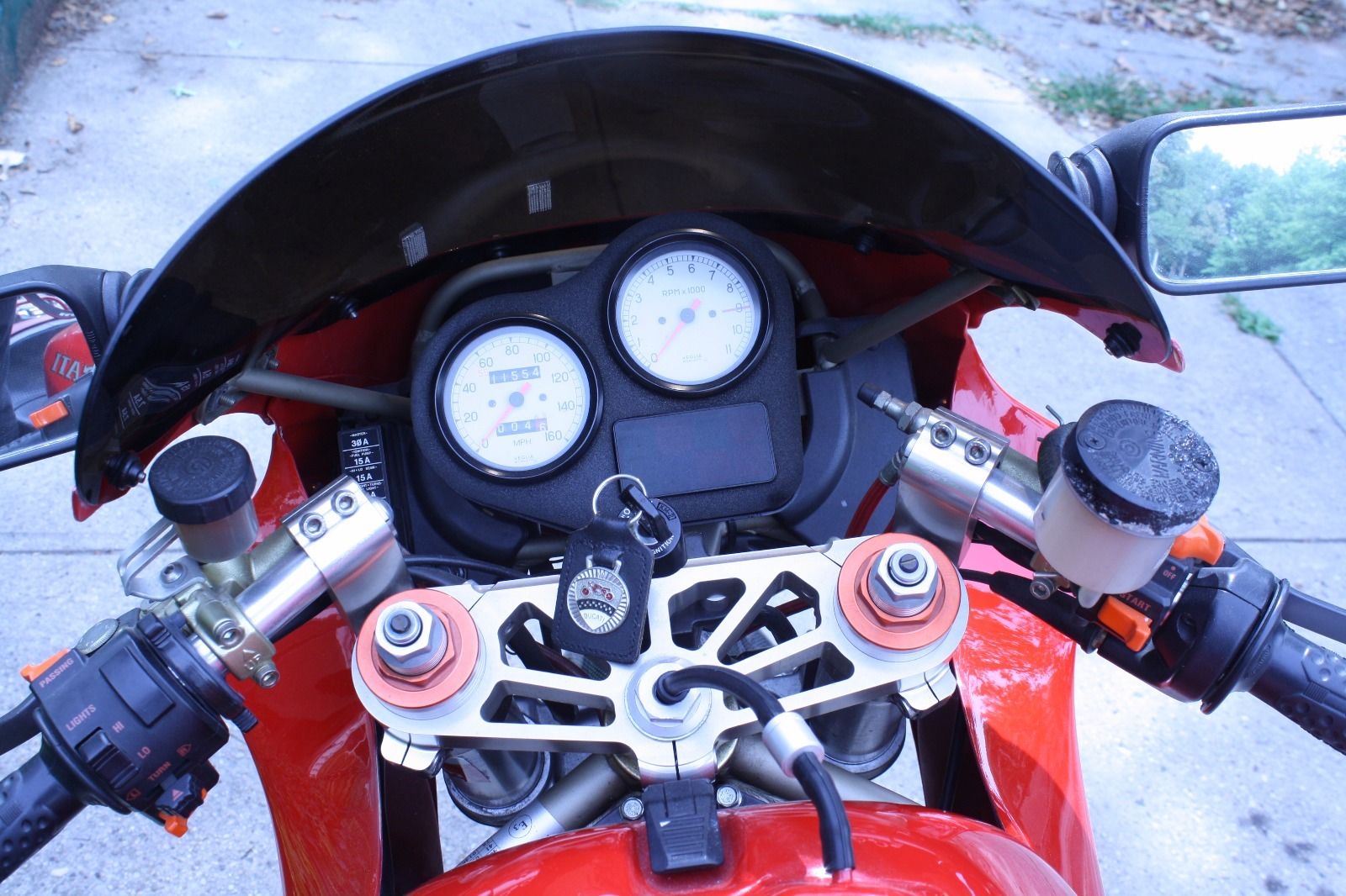 20160709 1997 ducati 900ss dash - Rare SportBikesForSale