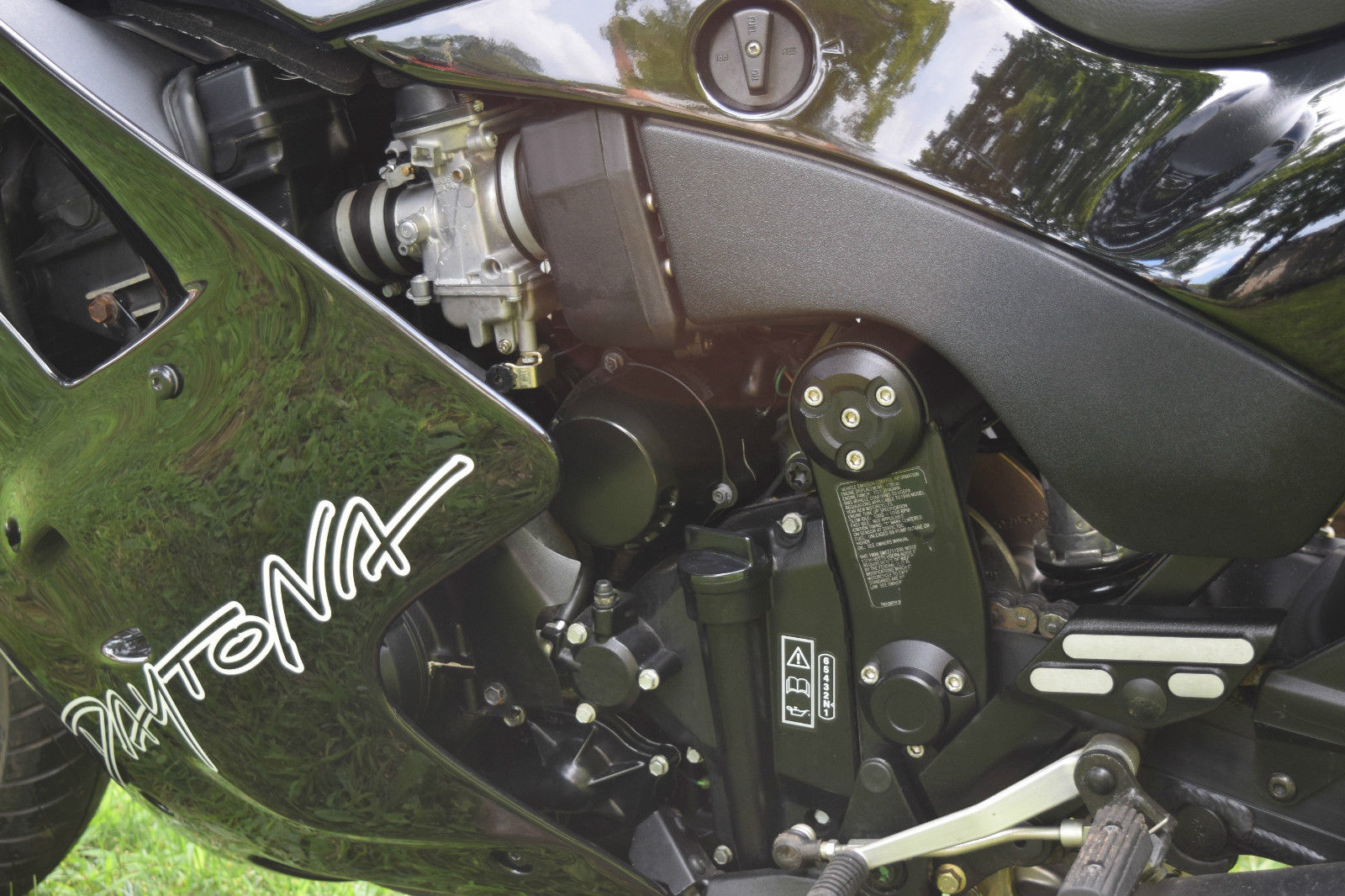 1995 Triumph Daytona 1200 Engine Detail - Rare SportBikesForSale