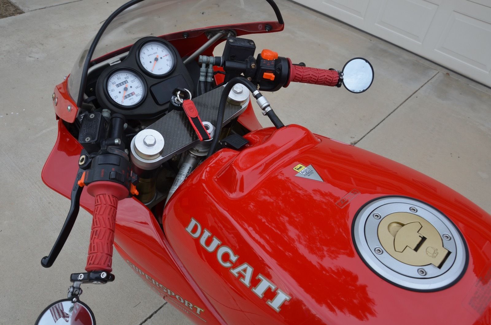 Low-Mileage Future Classic: 1995 Ducati 900 SS/CR for Sale - Rare ...