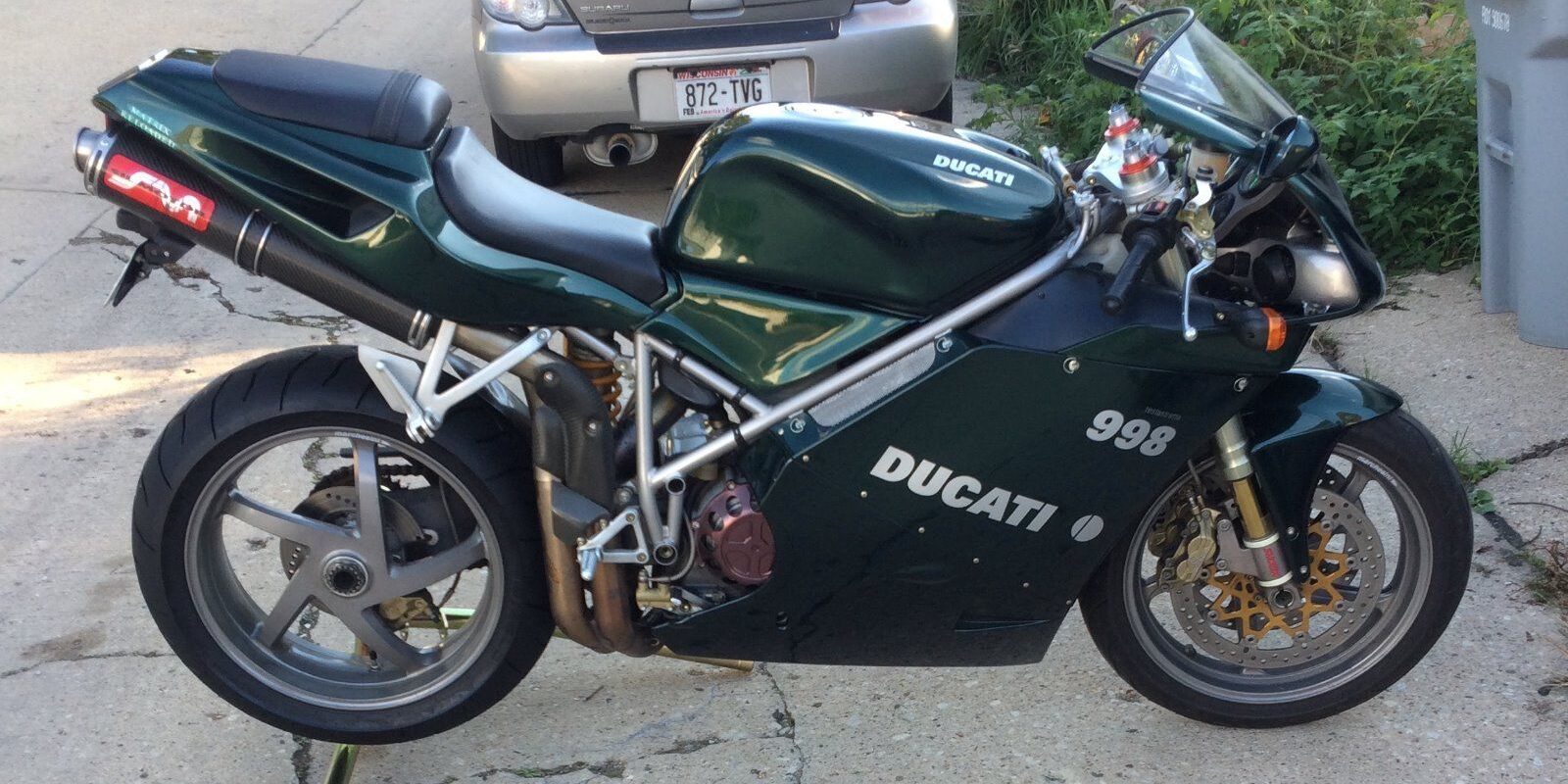 Green Party - 2004 Ducati 998 Matrix Reloaded Edition - Rare ...