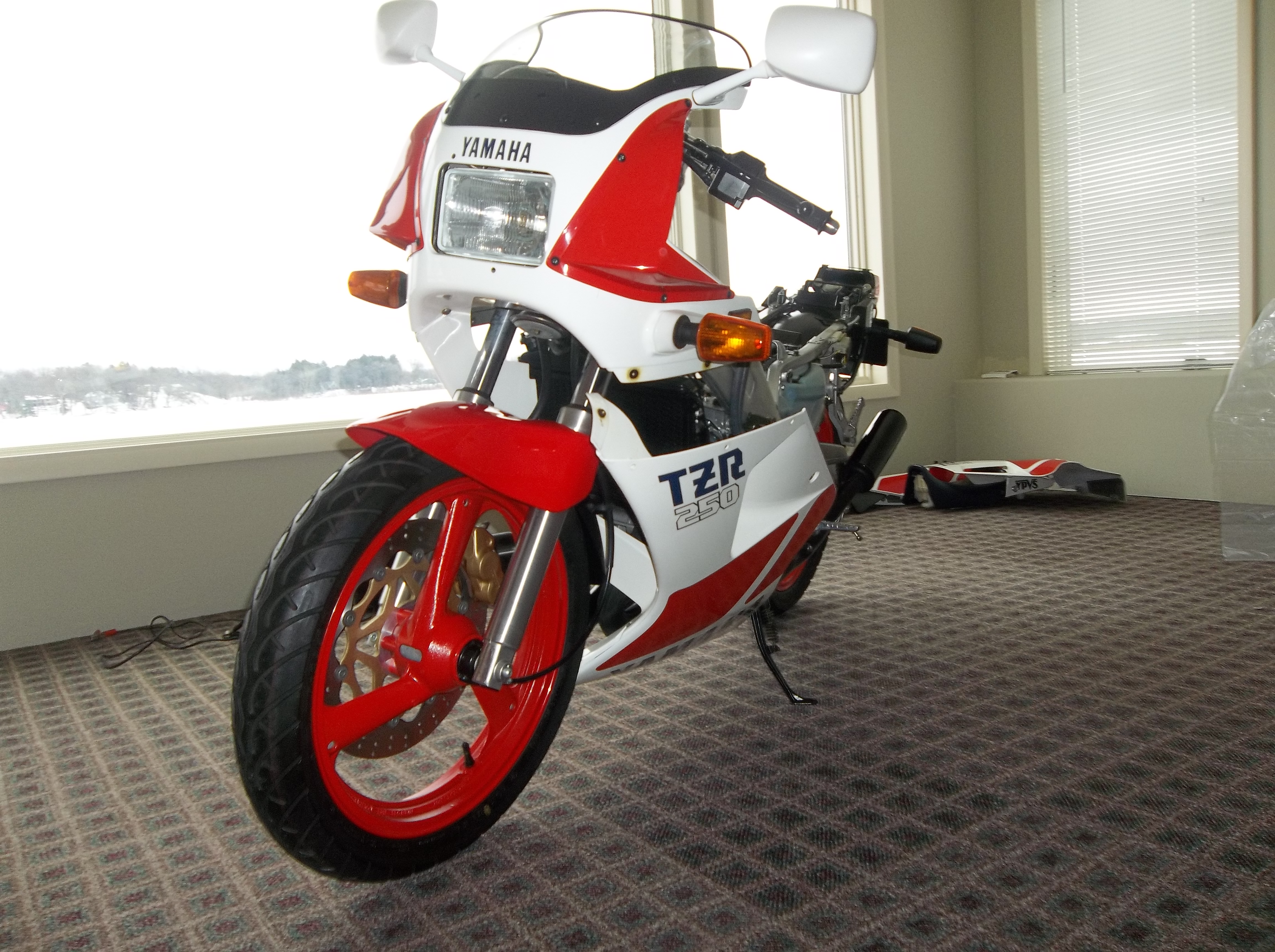 1987 Yamaha TZR250 L Front - Rare SportBikesForSale