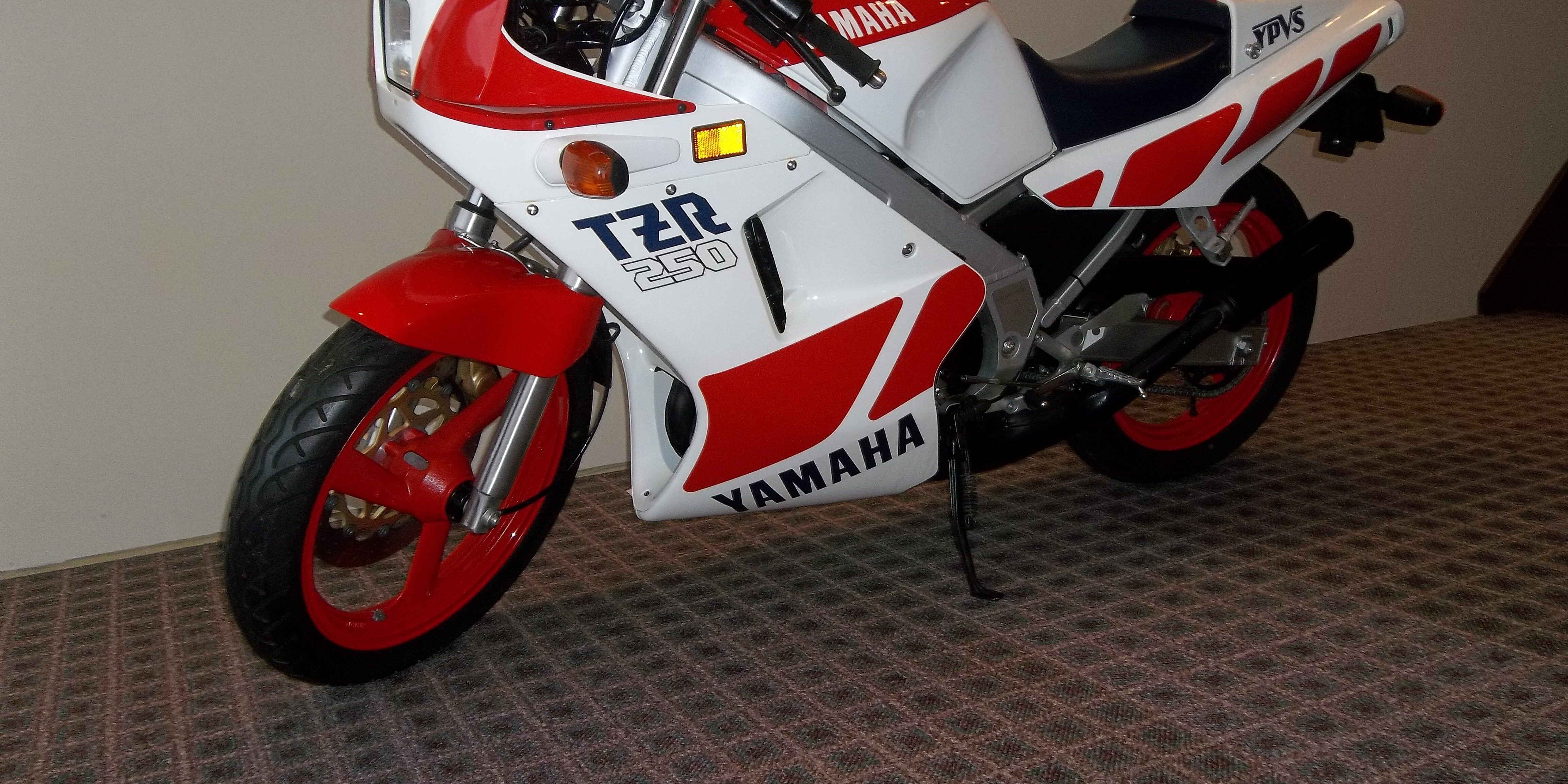 Featured Listing: Zero-Mile 1987 Yamaha TZR250 for Sale - Rare SportBikesForSale