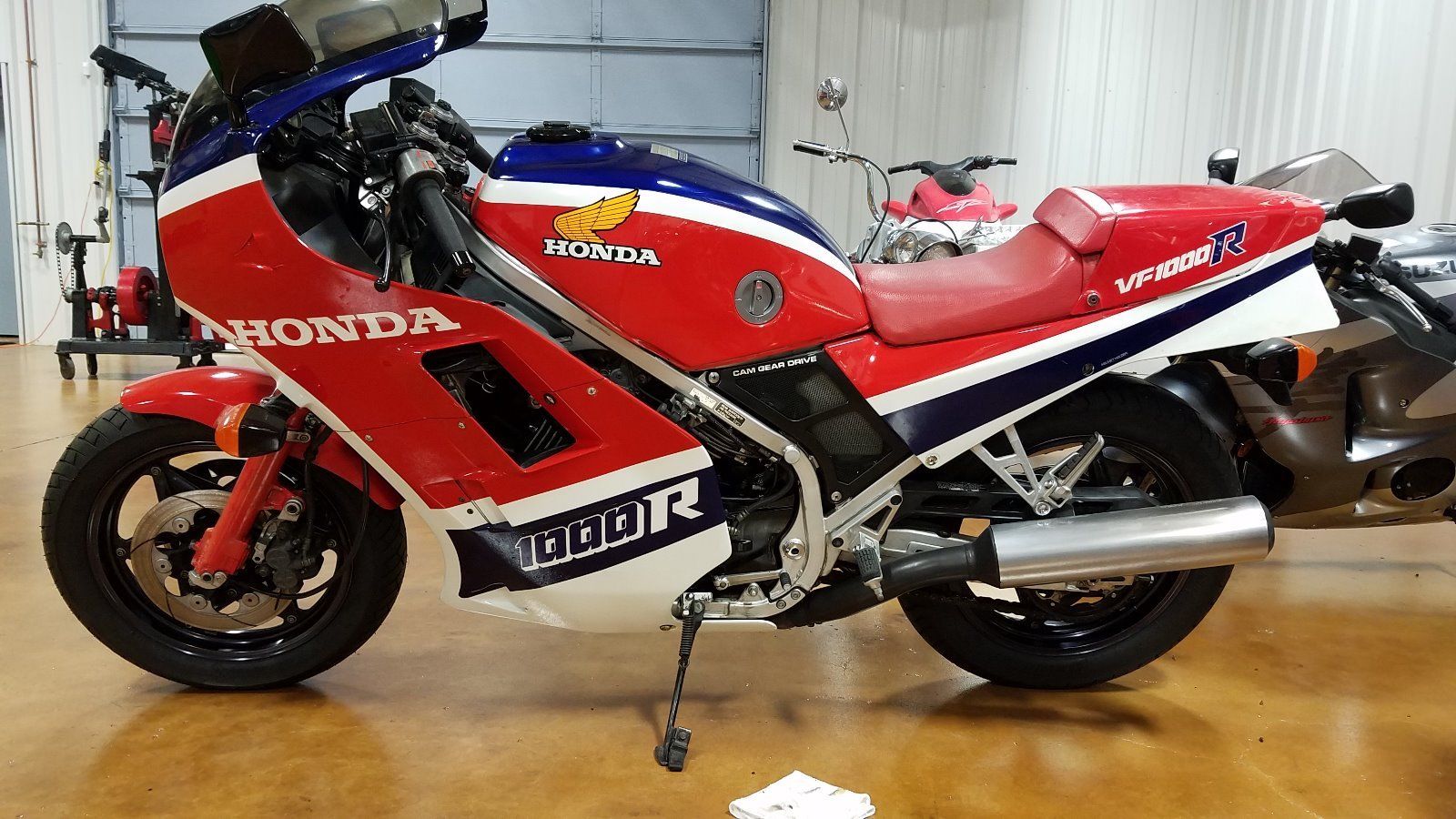 Overbuilt Race-Rep: 1985 Honda VF1000R for Sale - Rare SportBikesForSale