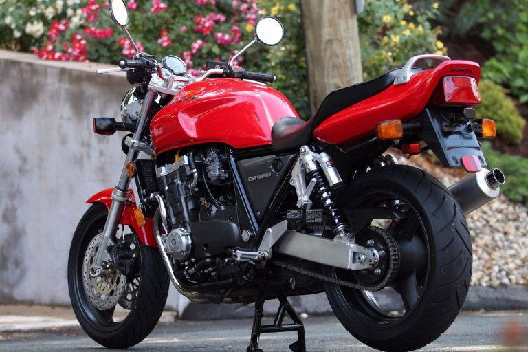 Big Red Muscle Bike: Very Clean 1995 Honda CB1000 for Sale - Rare ...