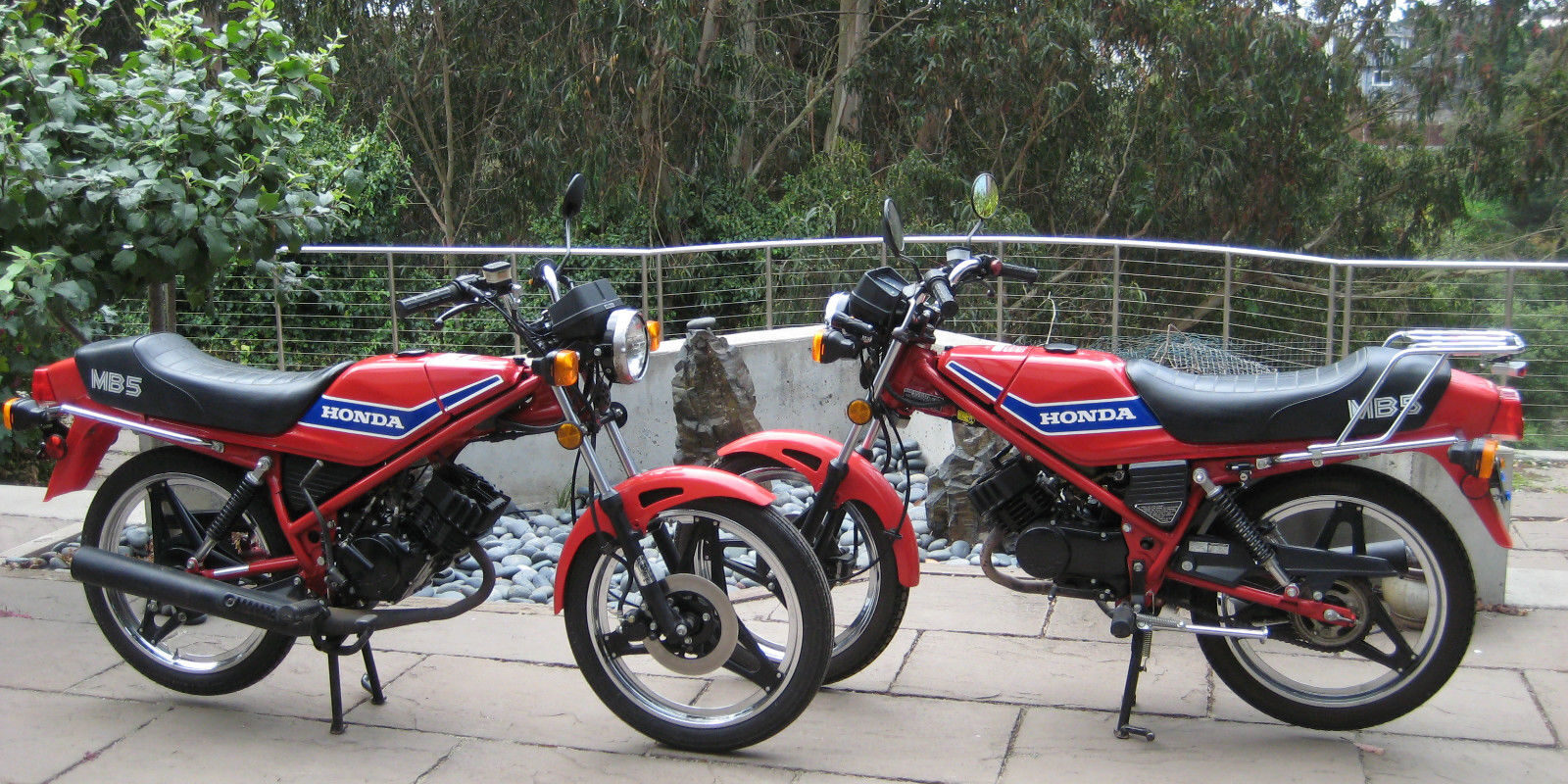 Legal Smokers: Two 1982 Honda MB5s - Rare SportBikesForSale