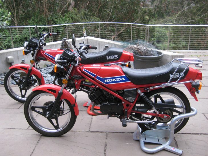 Legal Smokers: Two 1982 Honda MB5s - Rare SportBikesForSale