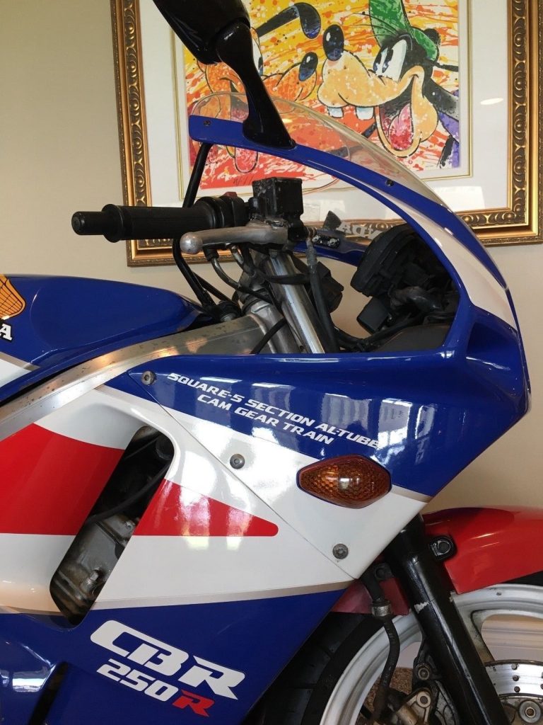 Rough but Ready: Low-mileage 1988 Honda CBR250R Hurricane - Rare SportBikesForSale
