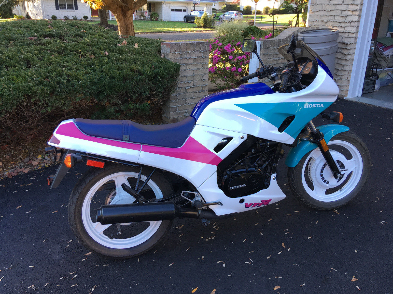 Chickenhawk - 1989 Honda VTR250 Interceptor with 1,147 miles ! - Rare ...