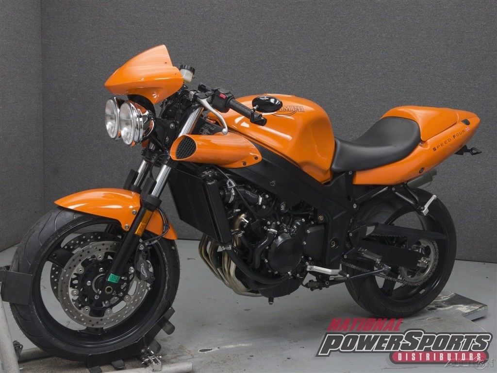 More or Less - 2003 Triumph Speed Four - Rare SportBikesForSale