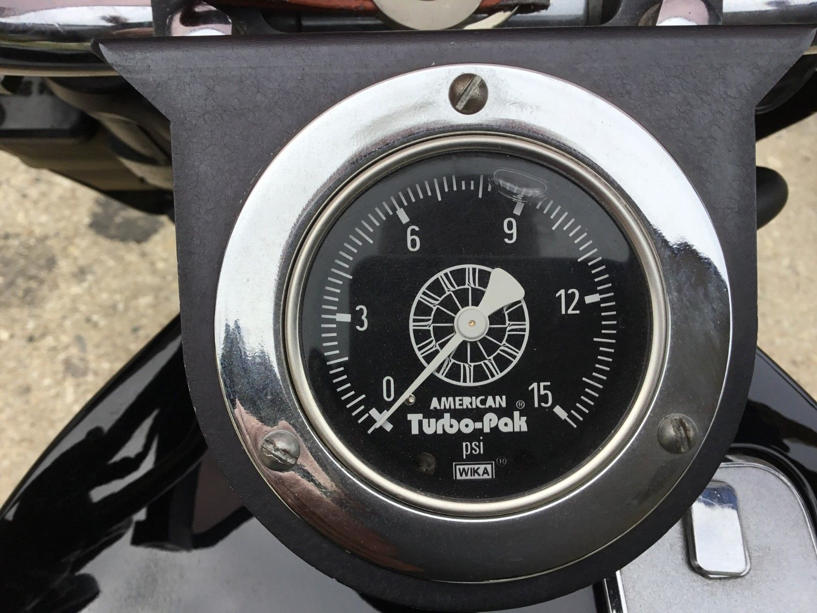 1978 Kawasaki Z1R TC Boost Gauge - Rare SportBikesForSale