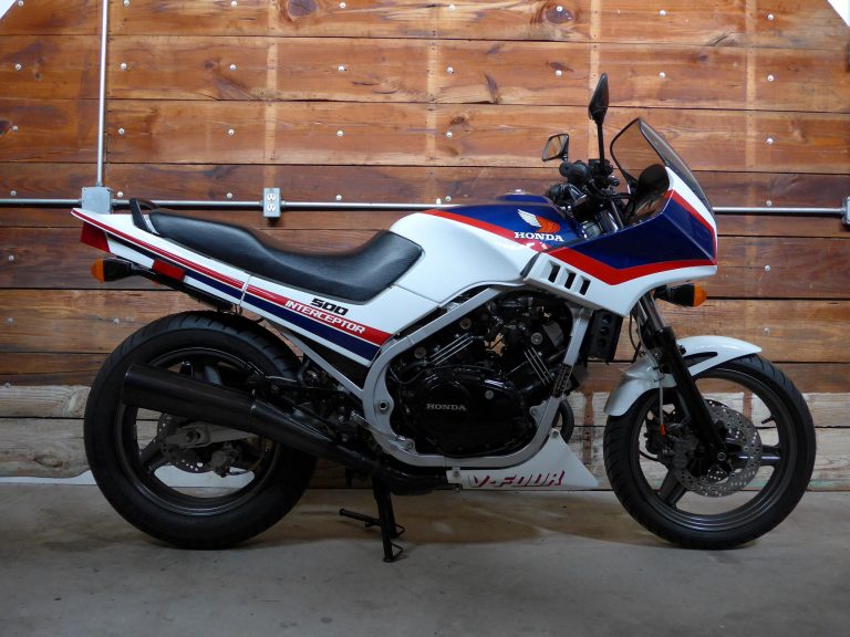 Featured Listing: 1984 Honda VF500F with CBR wheels - Rare ...