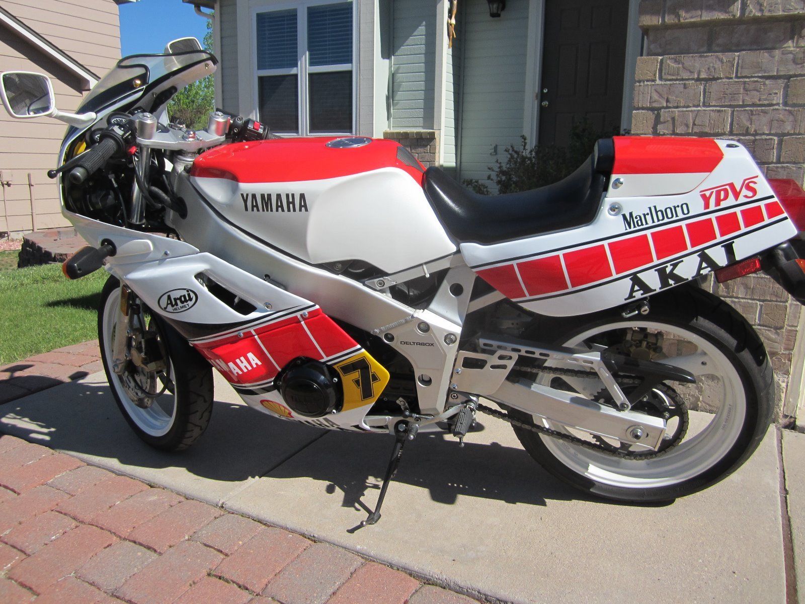 Saved Not Spent - 1989 Yamaha FZR-400 with only 1,200 Miles ! - Rare ...