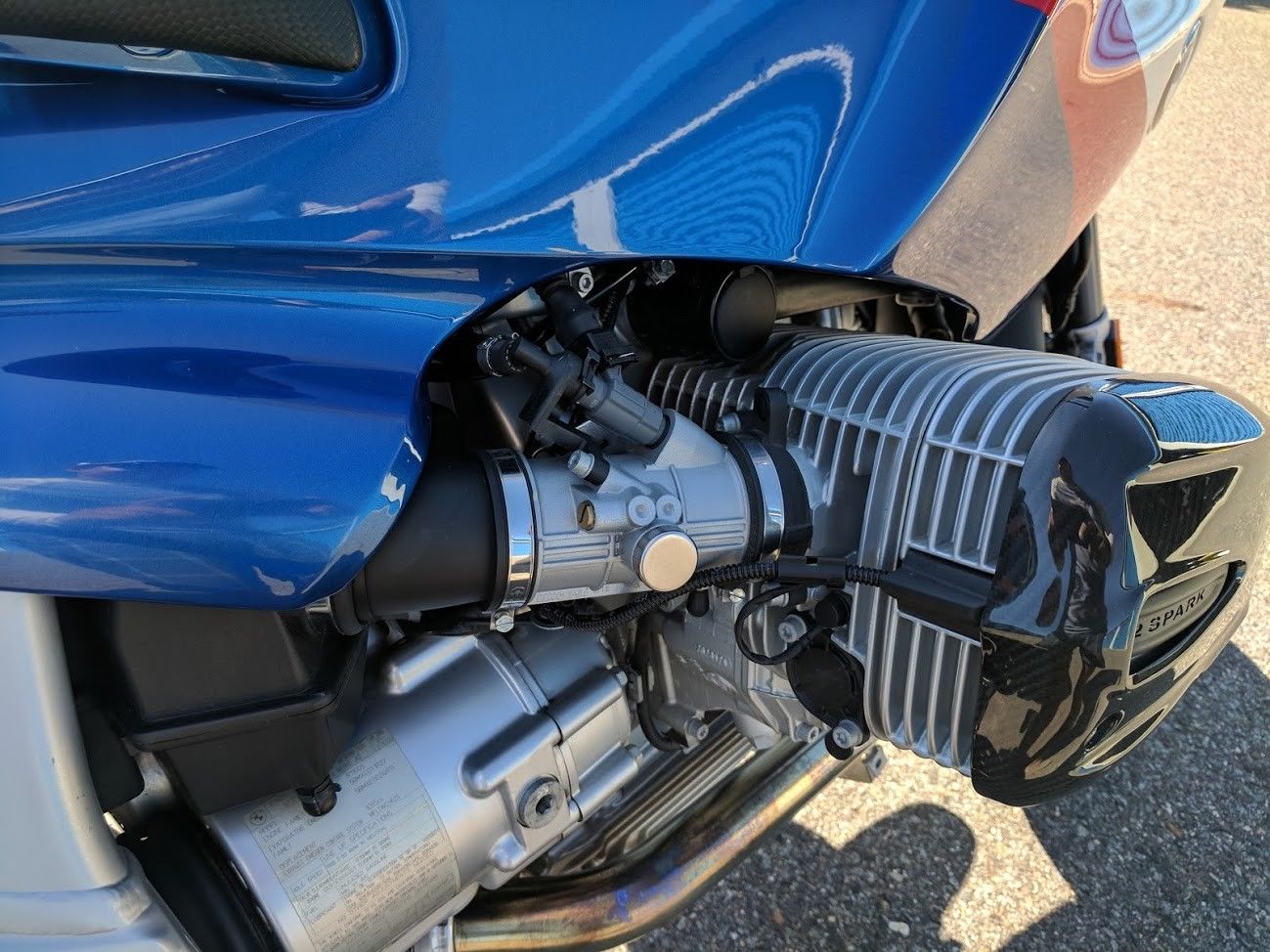 Three-Tone - 2005 BMW R1100S Boxer Cup Replika - Rare SportBikesForSale
