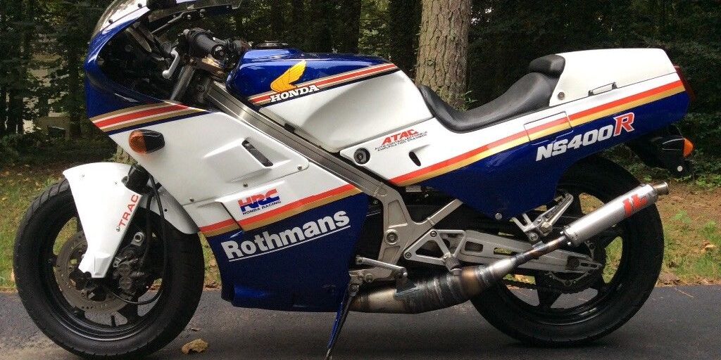 Cutting Edge: 1985 Rothmans Honda NS400R for Sale - Rare SportBikesForSale