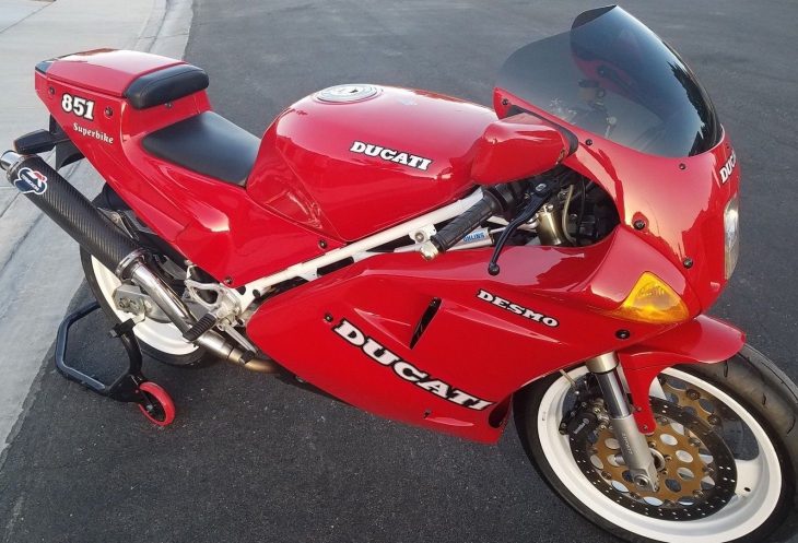 Walks like a Duck: 1991 Ducati 851 Strada - Rare SportBikesForSale