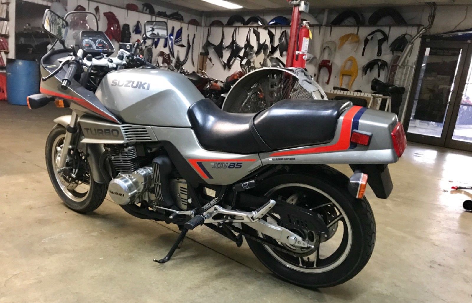 Use Your Boost to Get Through - 1983 Suzuki XN85 Turbo - Rare ...