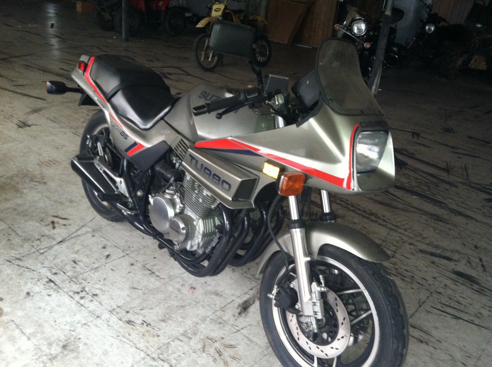 Use Your Boost to Get Through - 1983 Suzuki XN85 Turbo - Rare ...