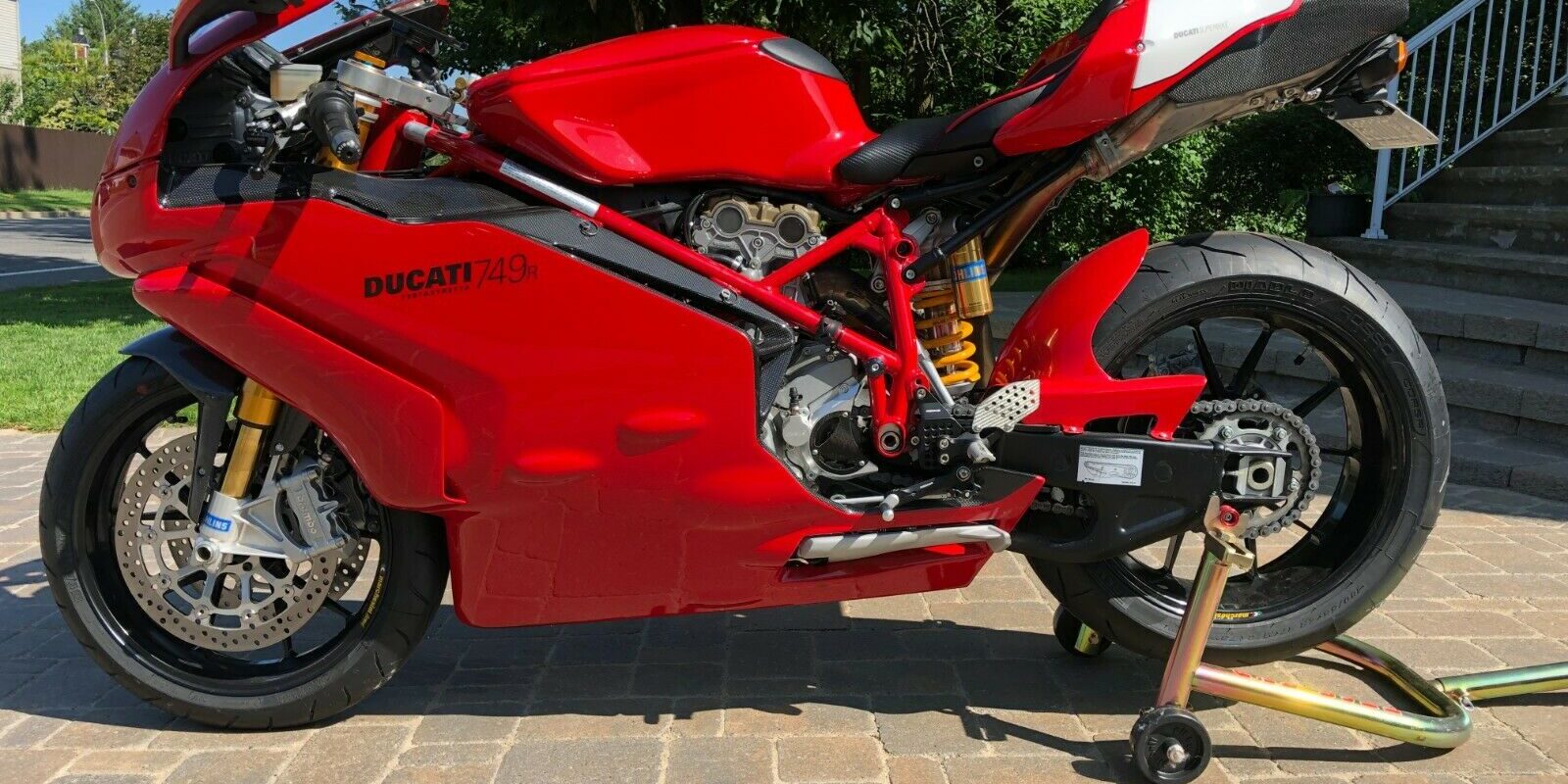 Dressed to the Nines: 2004 Ducati 749R - Rare SportBikesForSale