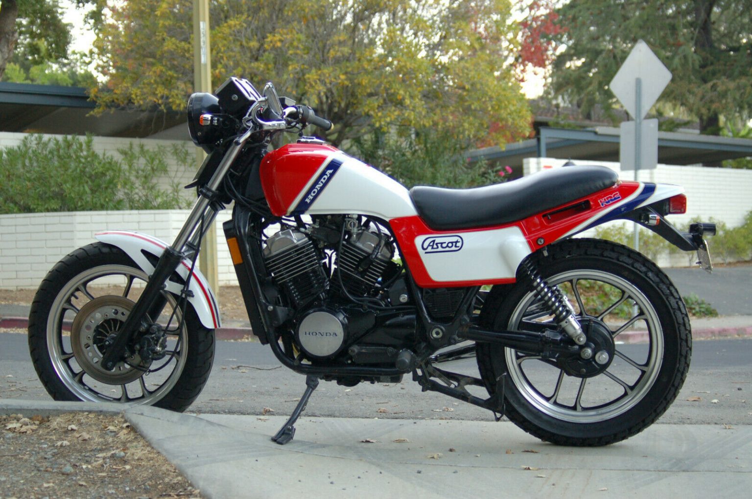Your Lying Eyes - 1984 Honda VT-500FT Ascot - Rare SportBikesForSale