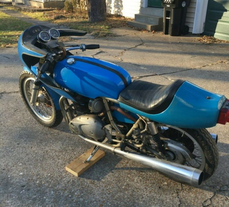 Between Successes - 1974 Rickman Triumph 650 CR - Rare SportBikesForSale