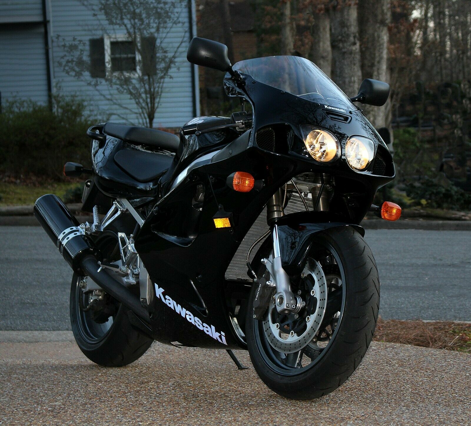 Dark Horse - 1996 Kawasaki Ninja ZX-7R with just 5,800 miles ! - Rare ...