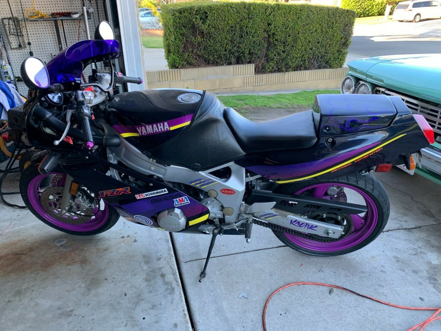 Purple Rain - 1994 Yamaha FZR600R with 8,479 Miles ! - Rare ...