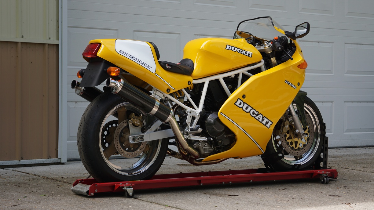 1993 Ducati Superlight R Rear - Rare SportBikesForSale
