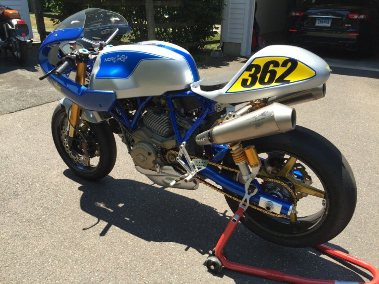 Blue Light Special - 2007 Ducati-NCR New Blue 1100 - Rare SportBikesForSale