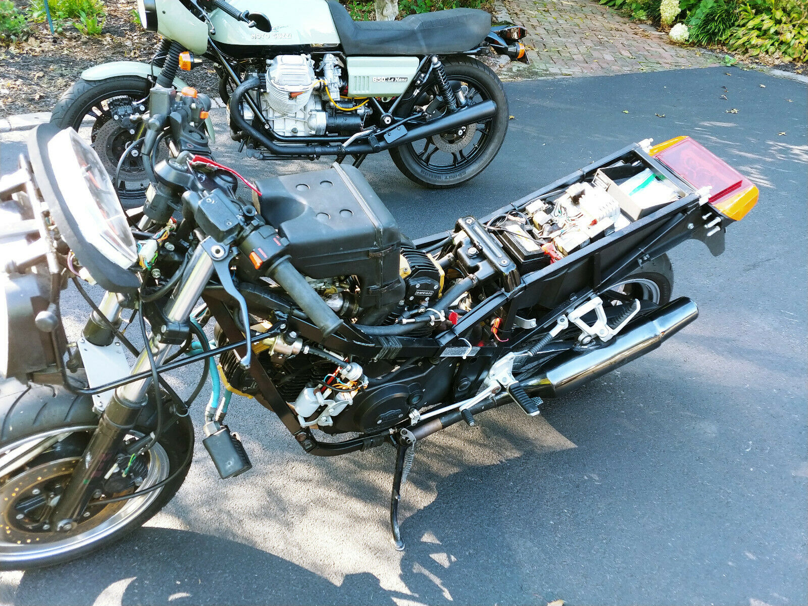 20200802 1988 ducati 750 paso left grip unfaired - Rare SportBikesForSale