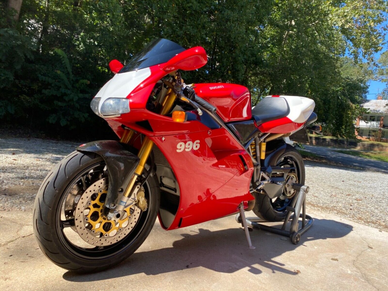 One and Done - 2000 Ducati 996 SPS #1334 - Rare SportBikesForSale