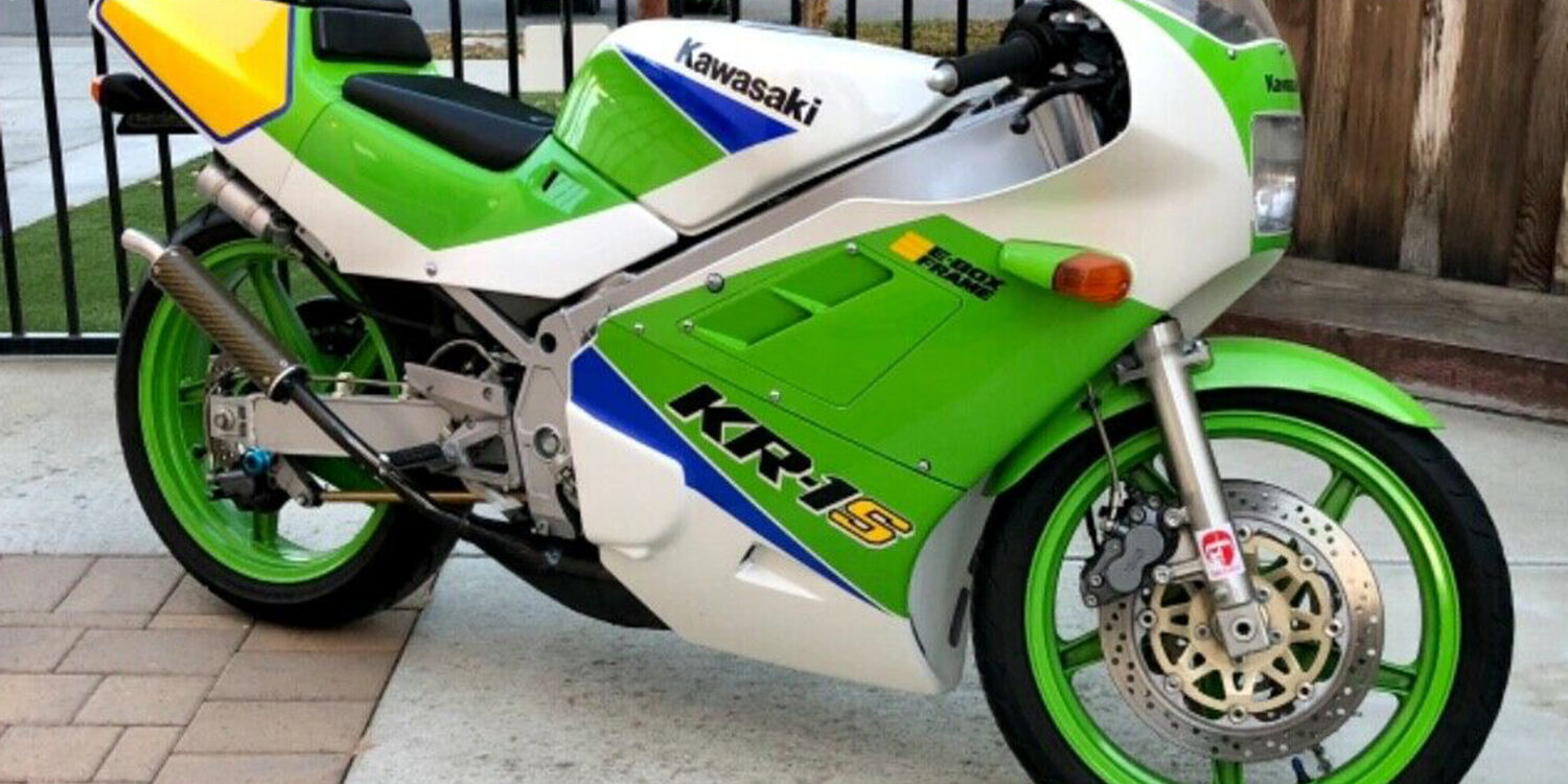 KR1S KR0S: California-Titled 1991 Kawasaki KR-1S for Sale! - Rare ...