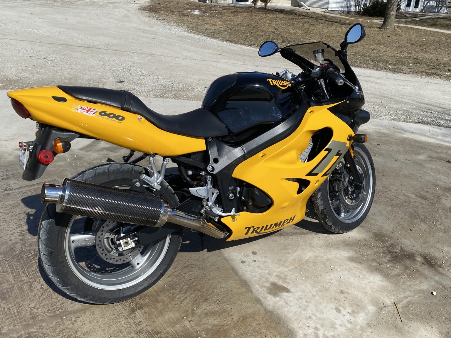 Featured Listing: 2000 Triumph TT600 - Rare SportBikesForSale