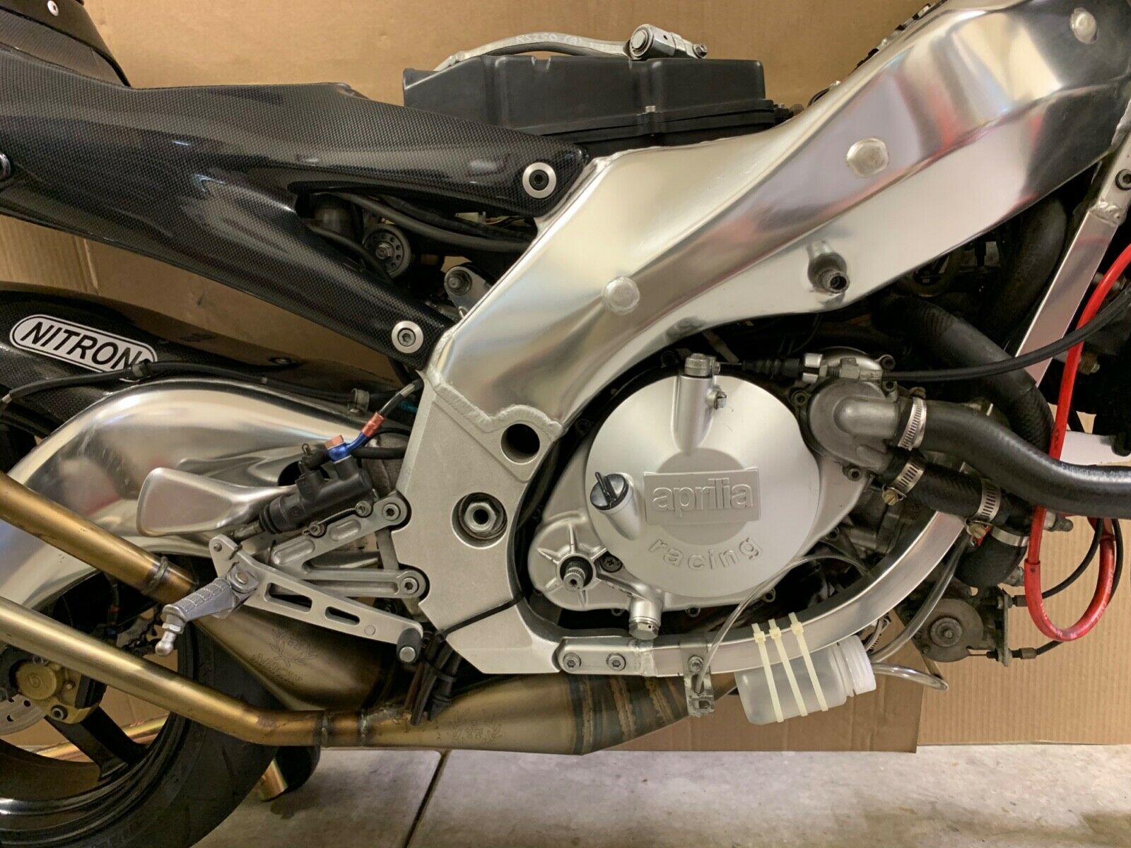 20210805 1995 aprilia rs250 chesterfield right engine unfaired - Rare ...