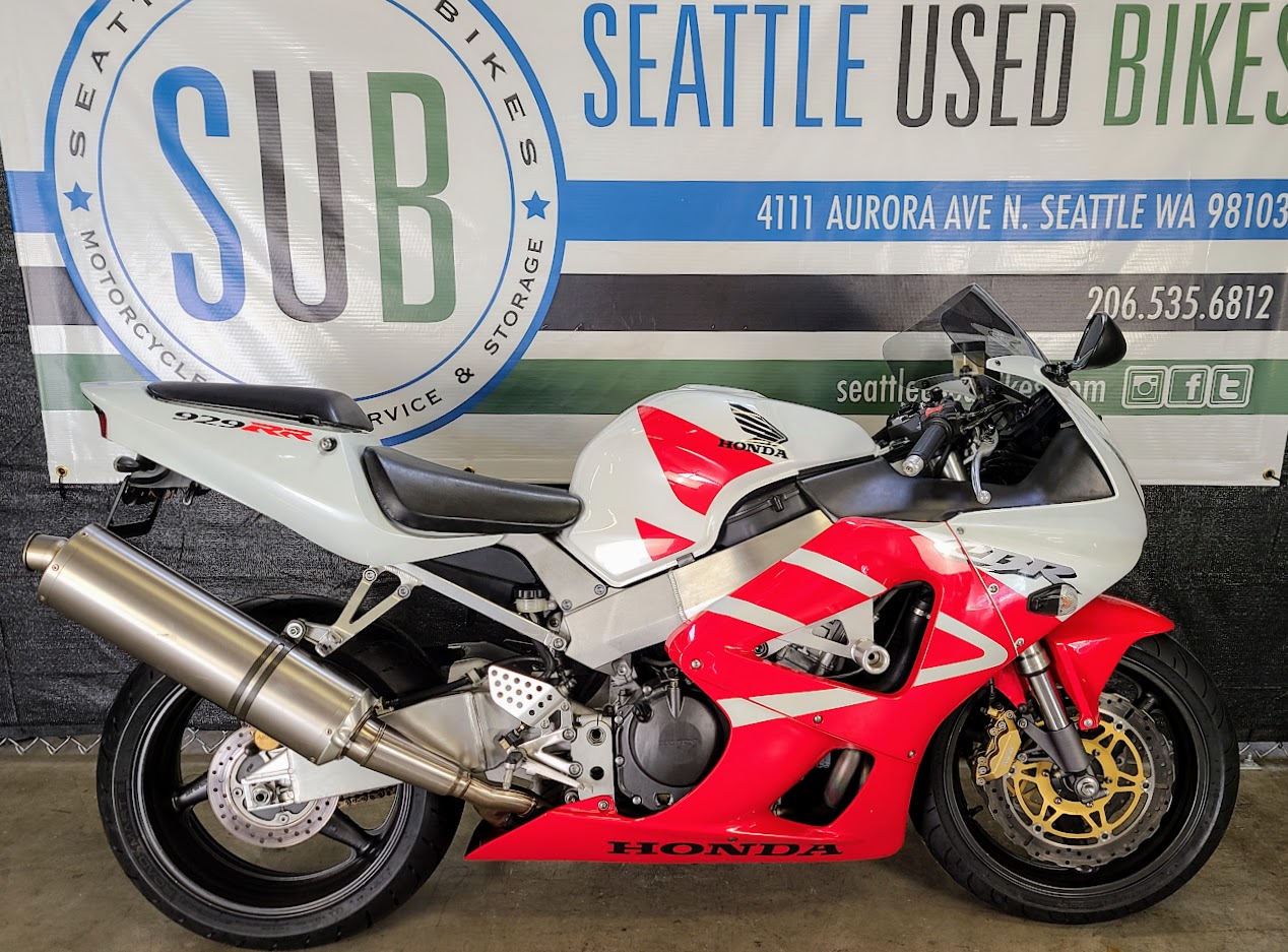 Featured Listing - 2000 Honda CBR929RR at Seattle Used Bikes ! - Rare ...