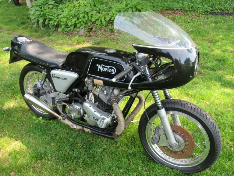 1974 Norton Cafe Racer: Vintage Dunstall Goodness - Rare SportBikesForSale